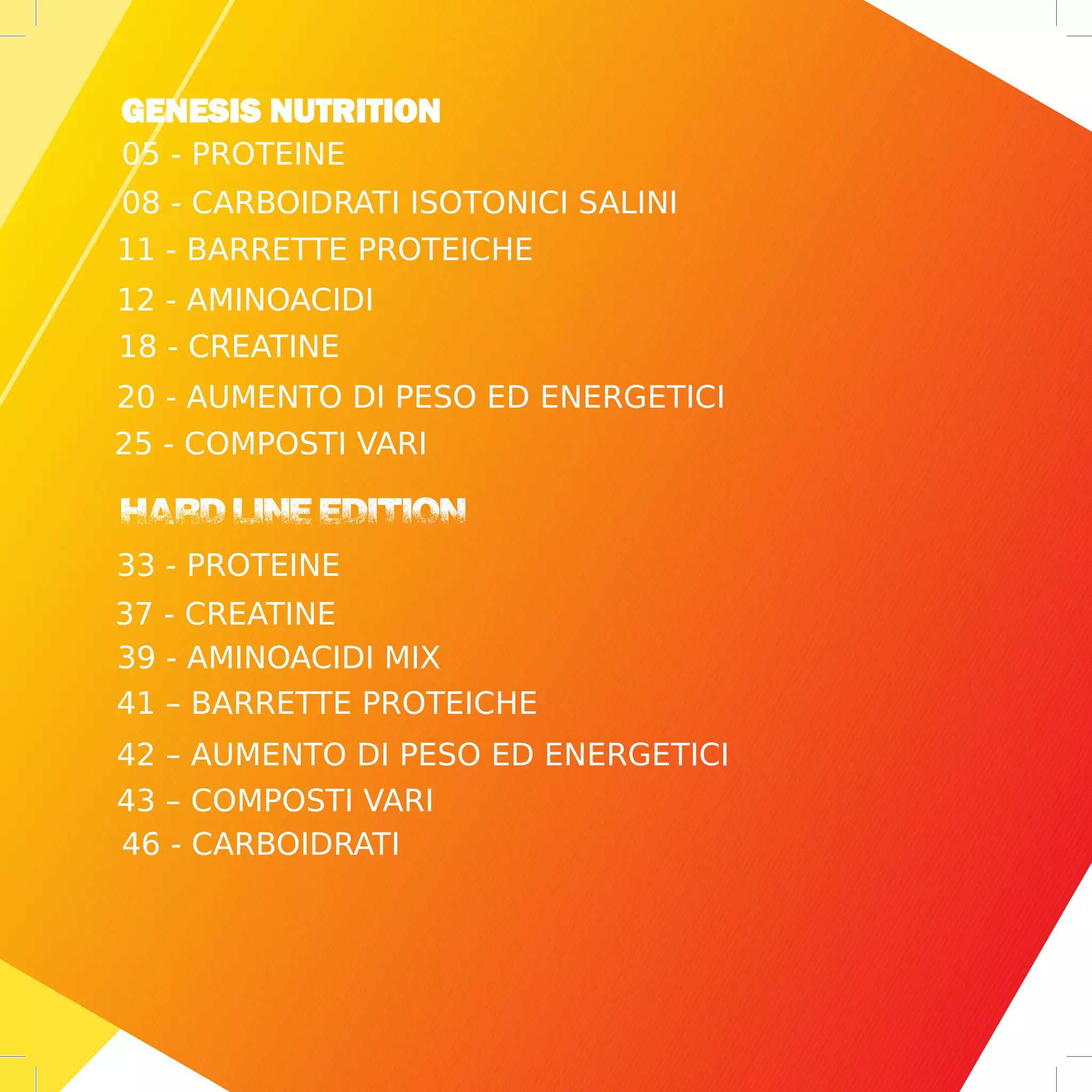 Catalogo Genesis Nutrition 2017 | PDF