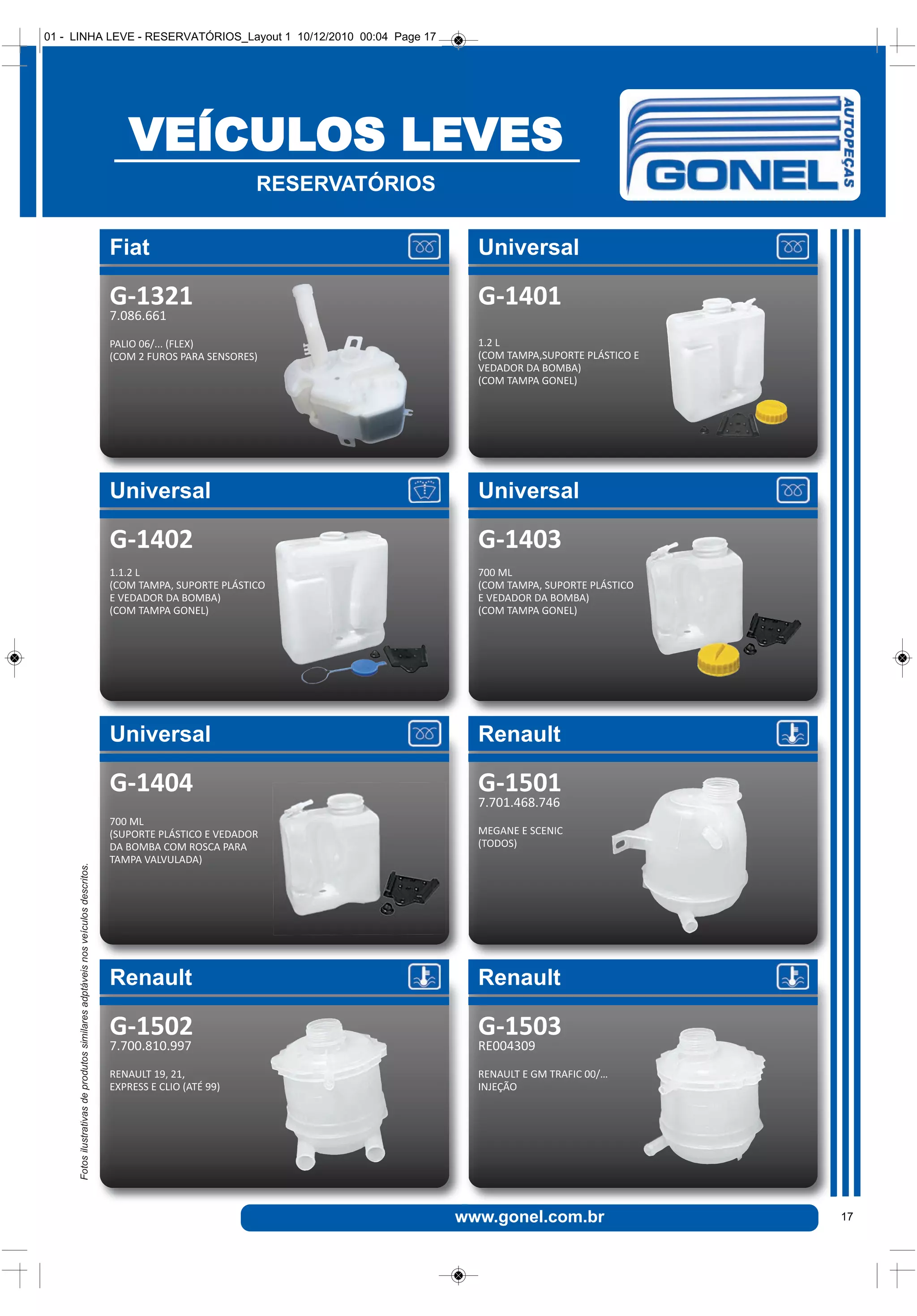 Gonel - Catálogo | PDF