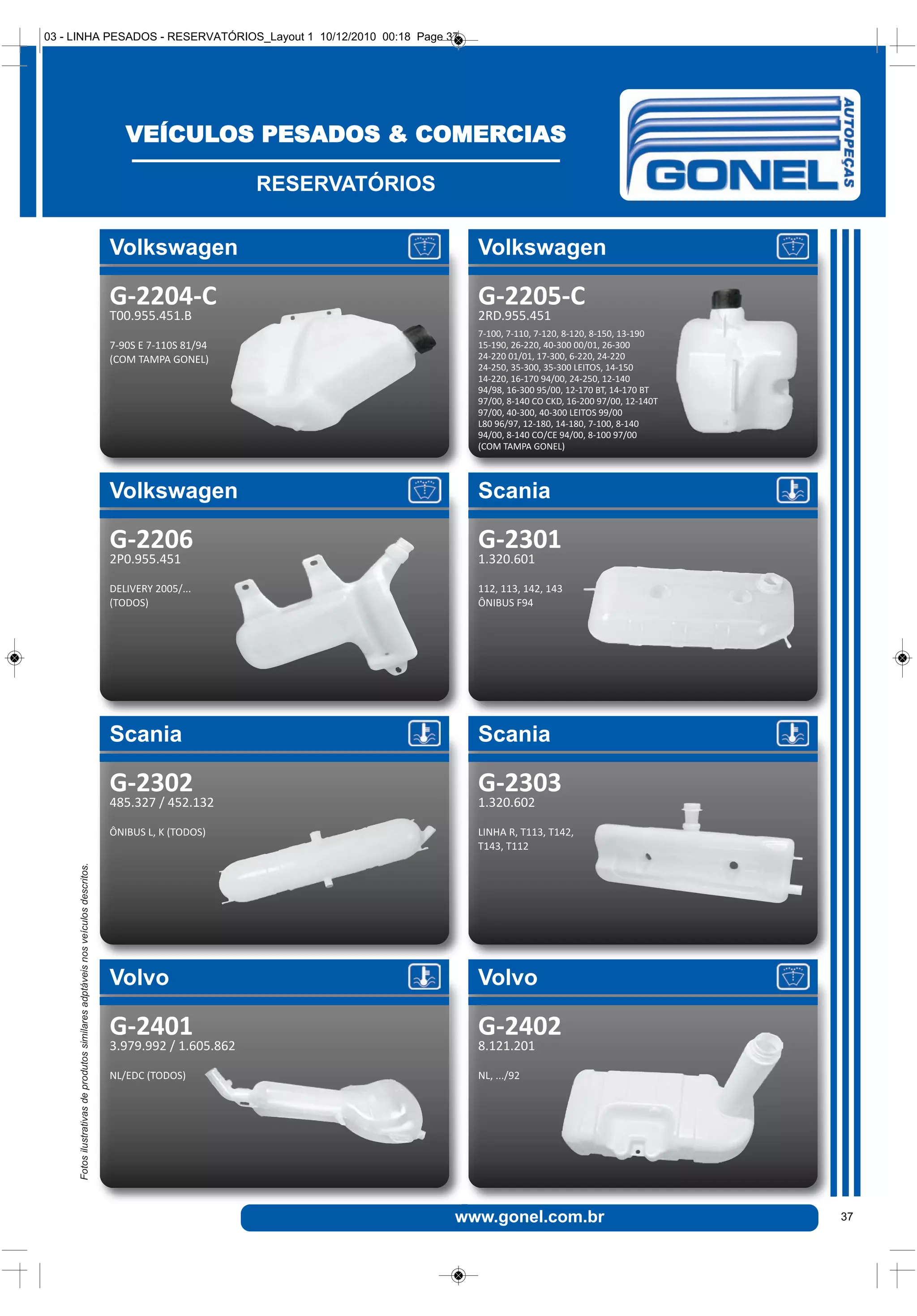 Gonel - Catálogo | PDF