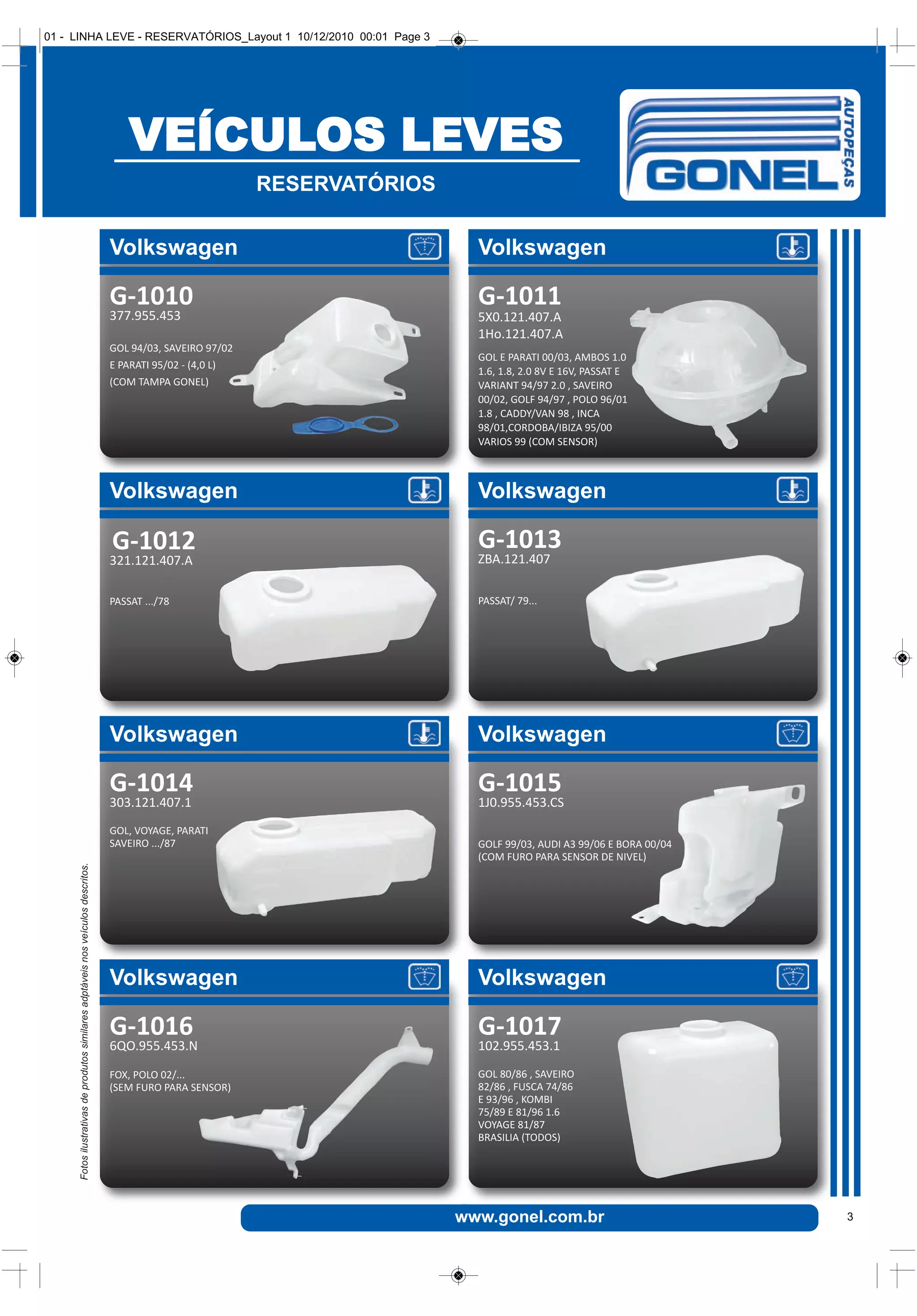 Gonel - Catálogo | PDF