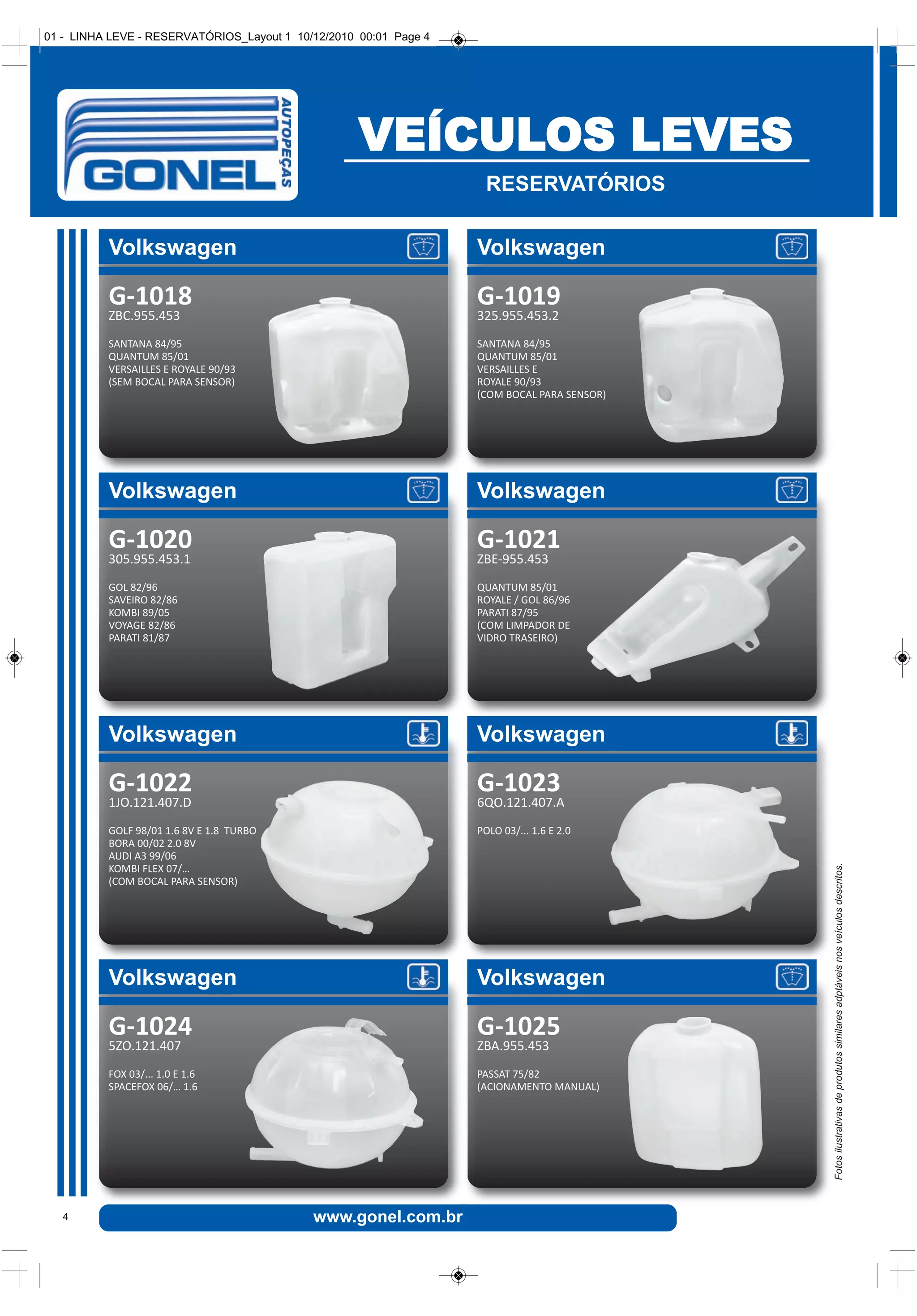 Gonel - Catálogo | PDF