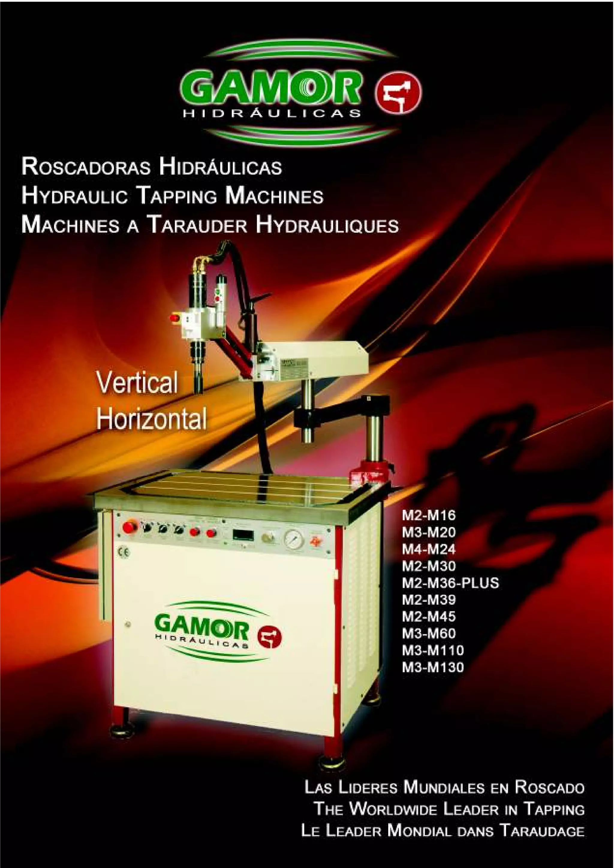 Hydraulic tapping machines GAMOR | PDF