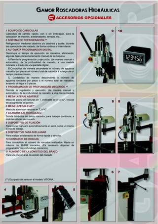 Hydraulic tapping machines GAMOR | PDF