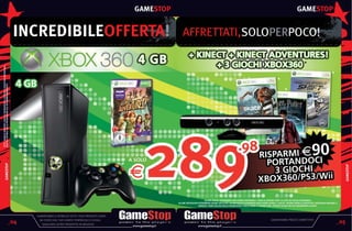 Catalogo GameStop Inverno 2010 | PDF
