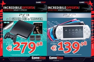 Catalogo GameStop Inverno 2010 | PDF