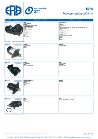 Catalogo istituzionale motorini_tergicristallo_20160331_it | PDF