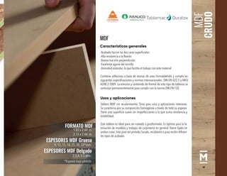 Catalogo Maderas Madecentro para inslatacionpdf | PDF