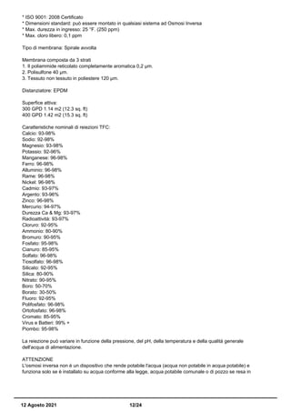 Membrane catalogo | PDF