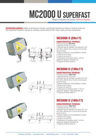 Catalogo micropercusion y rayado Couth 14052018 mail | PDF