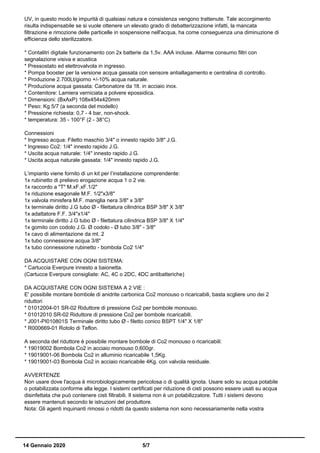 Microfiltrazione Residenziale Ultrafiltrazione Acqua catalogo | PDF