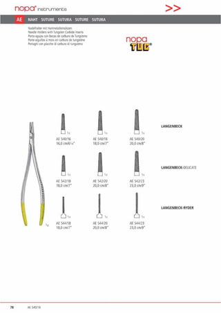 Catalogo odontologico y oral | PDF