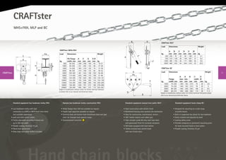 Catalogo polipastos a cadena y gruas livianas swf krantechnik gmb h ...