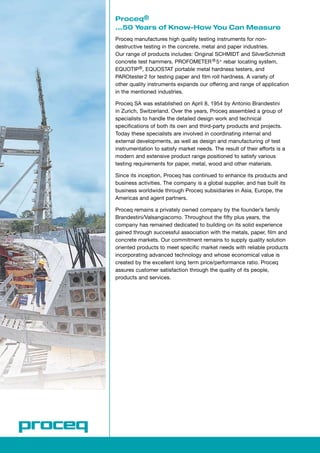 Catalogo proceq hub dirtajayasurvey 087876262648 | PDF