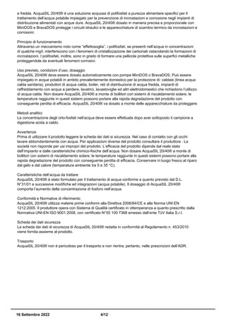 Prodotti di sanificazione e manutenzione catalogo | PDF