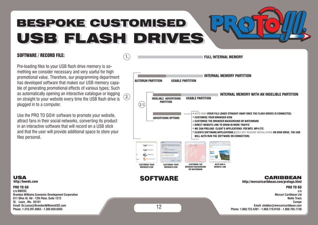 Pro To Go USB Models Catalog | PDF | Data Storage and Warehousing | Computing