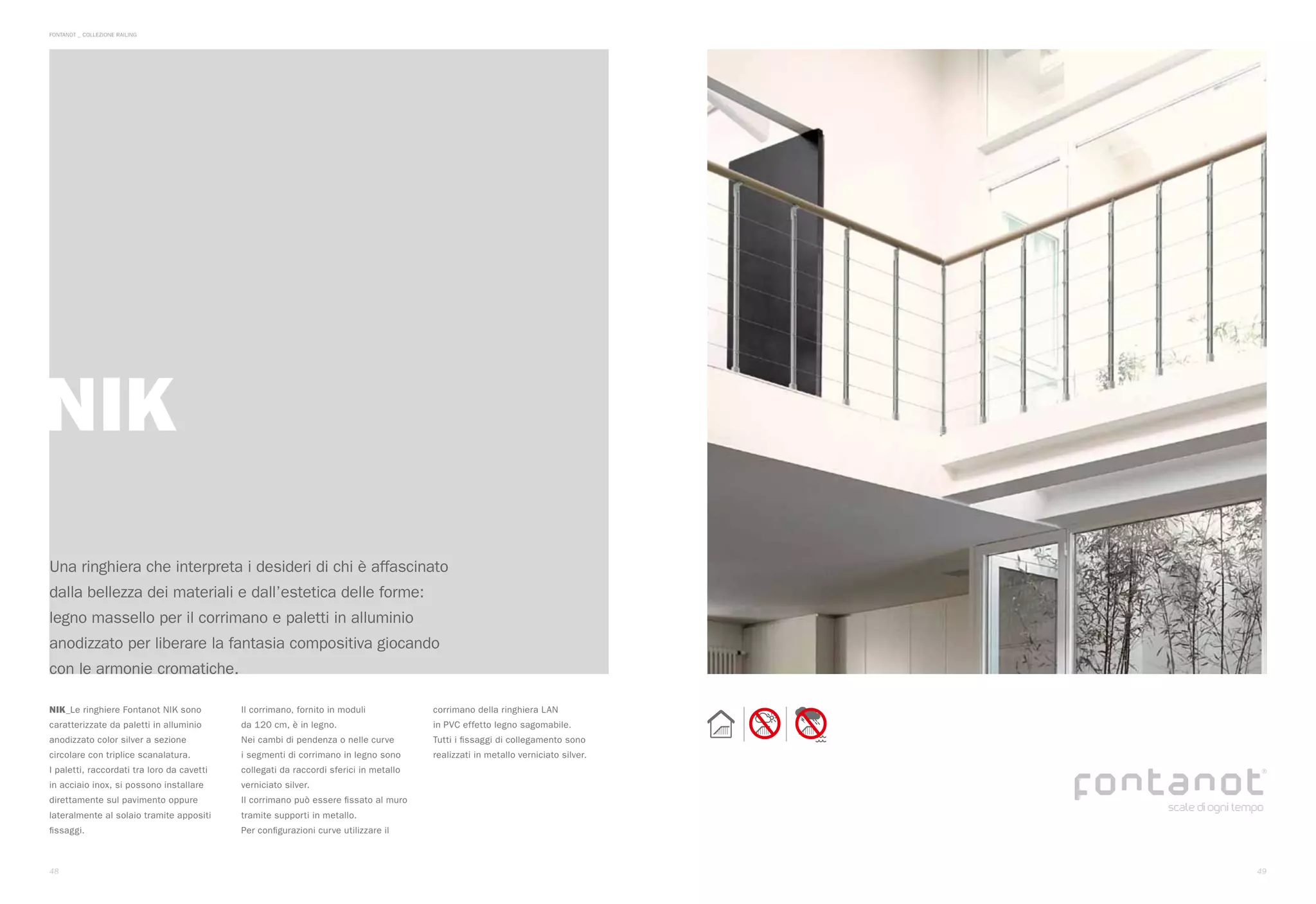 Fontanot - Catalogo railing | PDF