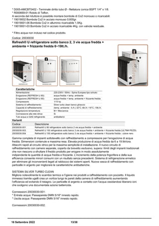 Refrigeratori acqua catalogo | PDF