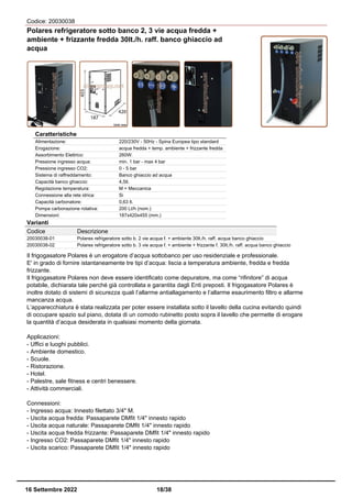 Refrigeratori acqua catalogo | PDF