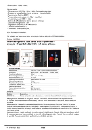 Refrigeratori acqua catalogo | PDF