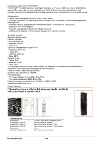 Refrigeratori acqua catalogo | PDF