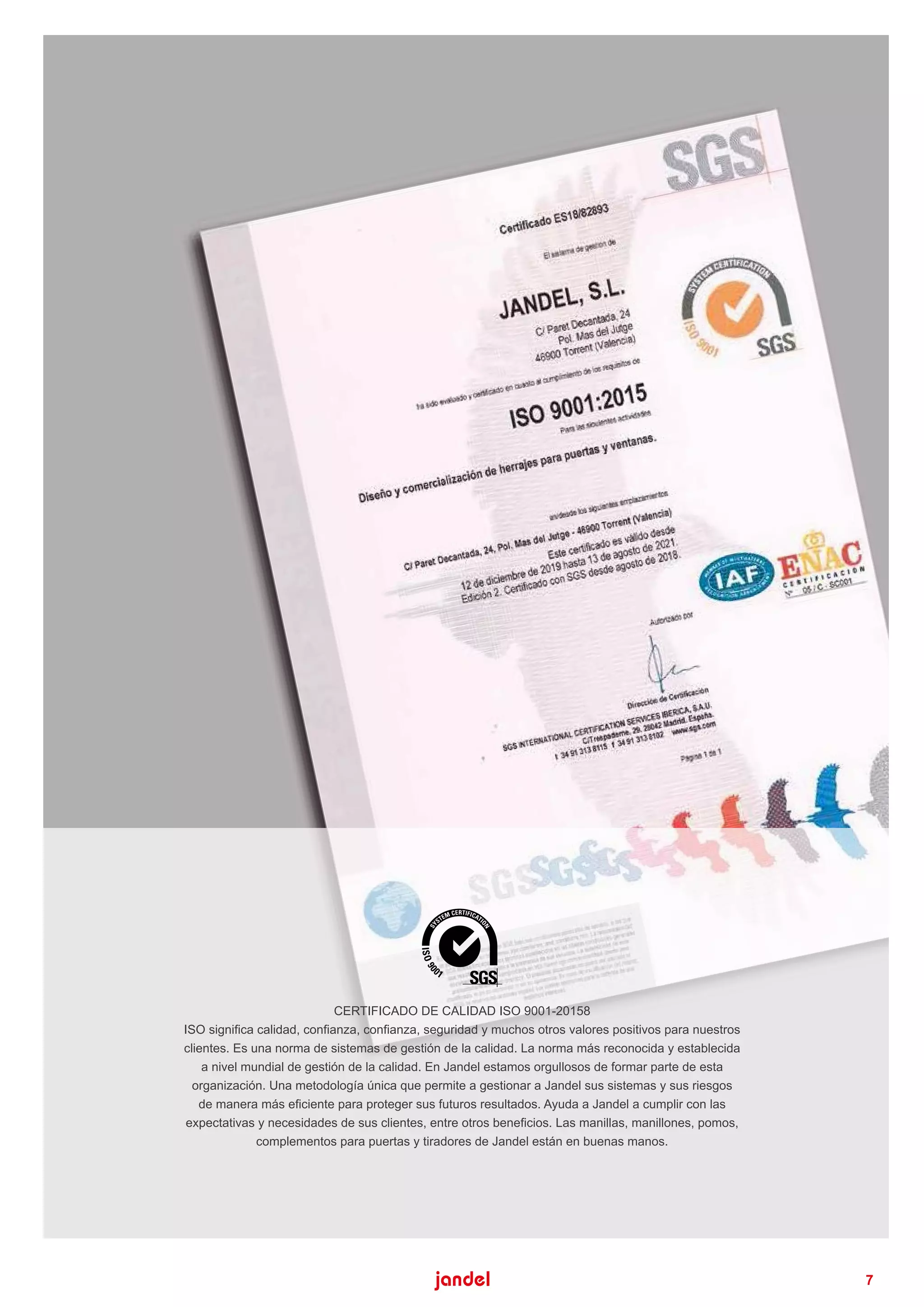Catálogo 2020 JANDEL | PDF