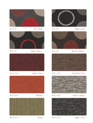 Catalogo telas chairs | PDF