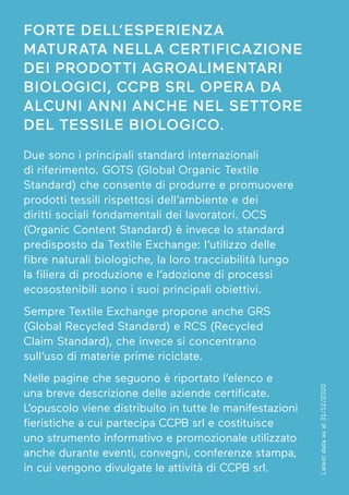 Catalogo tessile 2021 | PDF | Apparel Industry | Industries