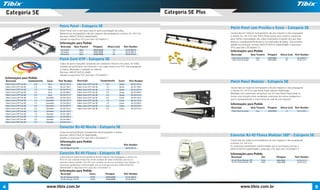 Catálogo de produtos Tibix | PDF