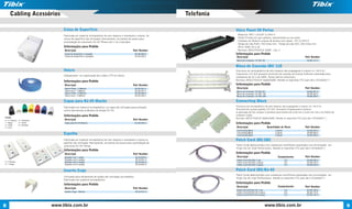 Catálogo de produtos Tibix | PDF
