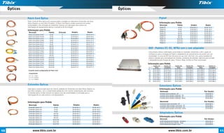 Catálogo de produtos Tibix | PDF