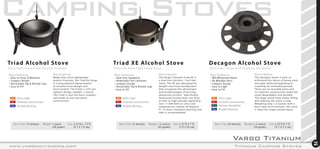 Catalogo Vargo Outdoors | PDF