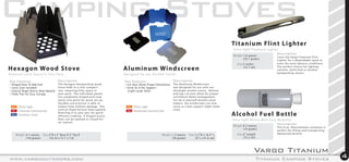 Catalogo Vargo Outdoors | PDF