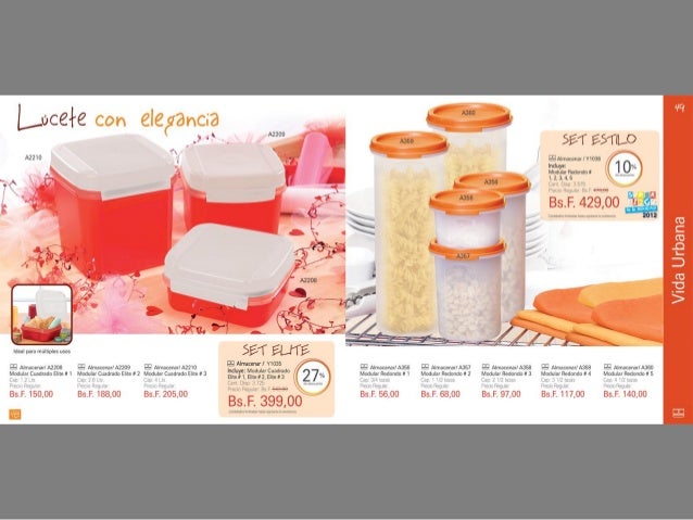 Catalogo vigente tupperware