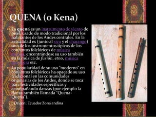 Catalogo Virtual De Instrumentos Andinos | PPTX