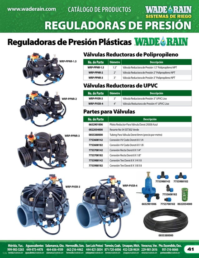Catalogo wade rain_mexico_2017 | PDF