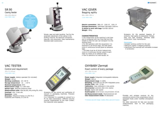 Catalogue ZERMAT vacuum packaging machines | PDF