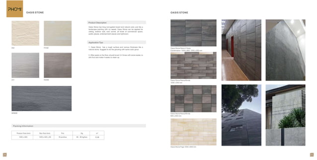 Catalog Phomi - Galleria_compressed., material cladding | PDF