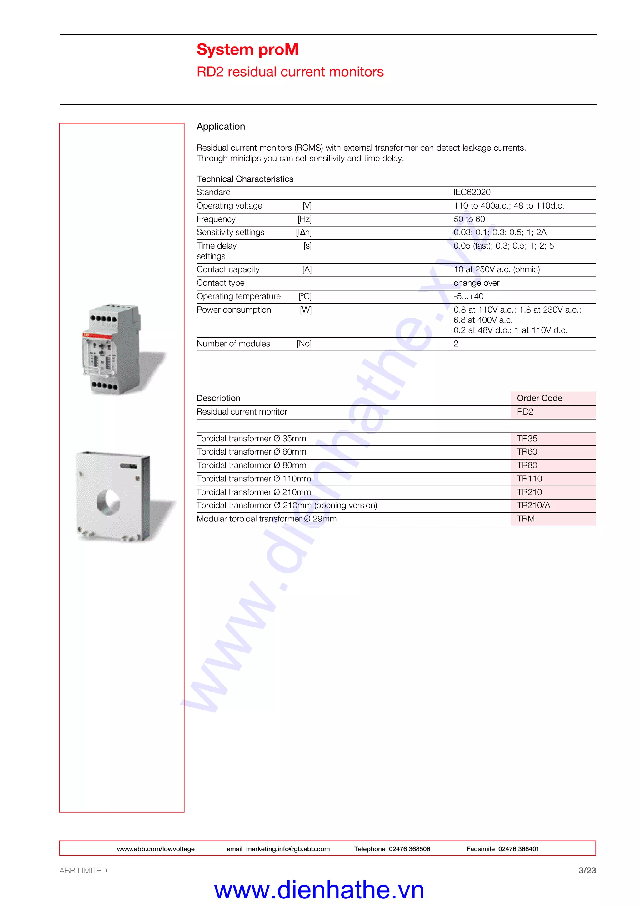 Catalog rccb va rcbo abb | PDF