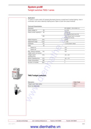 Catalog rccb va rcbo abb | PDF