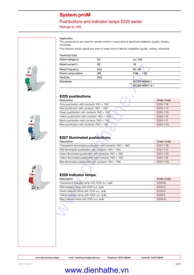 Catalog rccb va rcbo abb | PDF