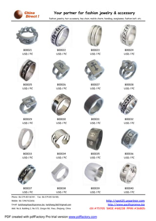 our jewelry catalog sample | PDF