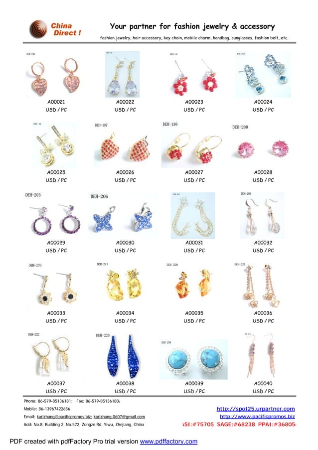 our jewelry catalog sample | PDF