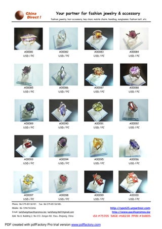our jewelry catalog sample | PDF