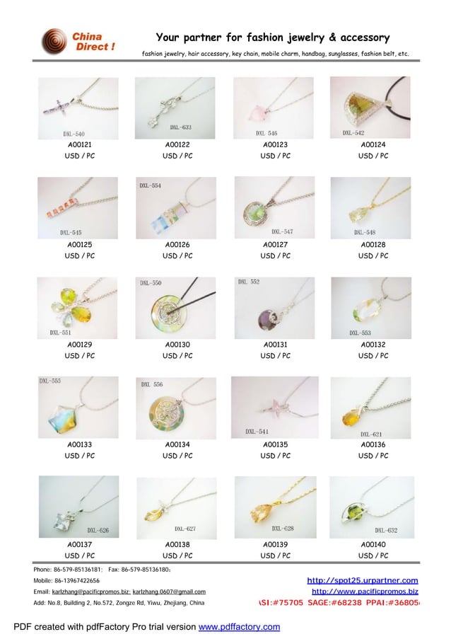 our jewelry catalog sample | PDF