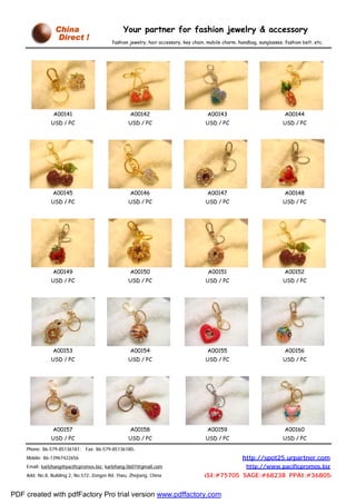 our jewelry catalog sample | PDF