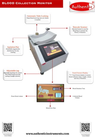 blood bank project, blood bank equipment | PDF