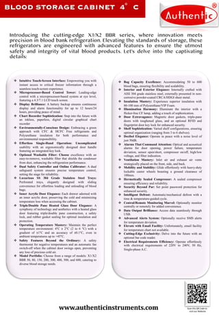blood bank project, blood bank equipment | PDF
