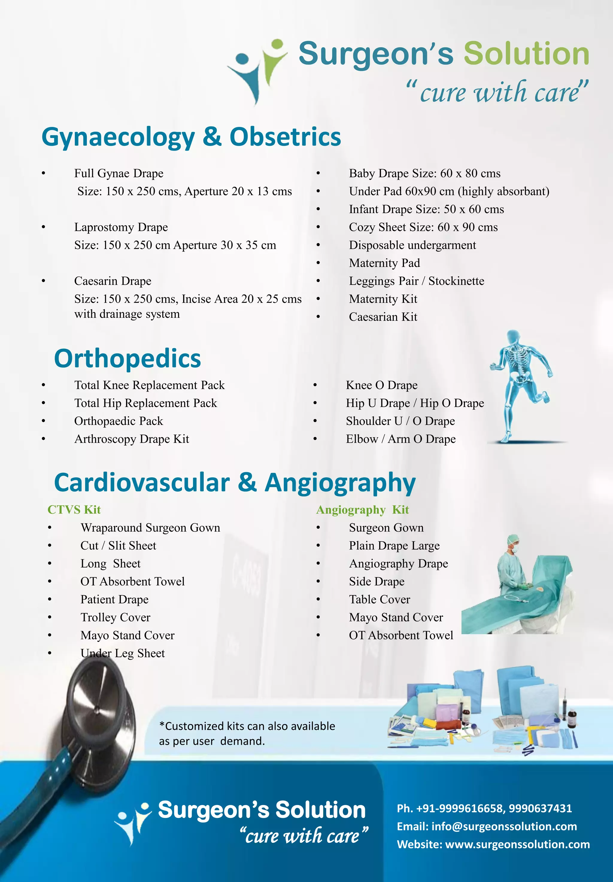 MEDICAL EQUIPMENTS By Surgeons Solution | PDF
