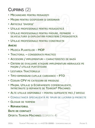 Catalog Tehron Machines 2026: Professional Equipment for Forestry ...