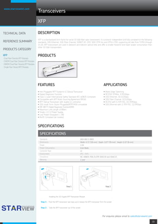 Catalog transceivers v4 Gbic | PDF